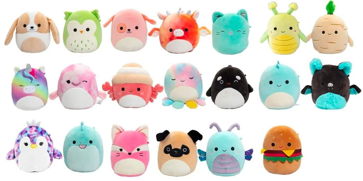 Squishmallows 5-pack Mystery Box is at its lowest price ever at Walmart
